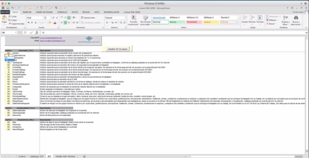 Control XML Nomina en Excel - Administra tus CFDI de Recibo de Nomina - ContadorMx
